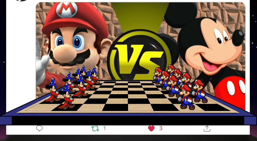 Nintendo and Illumination take on Mario vs. Mickey rivalry